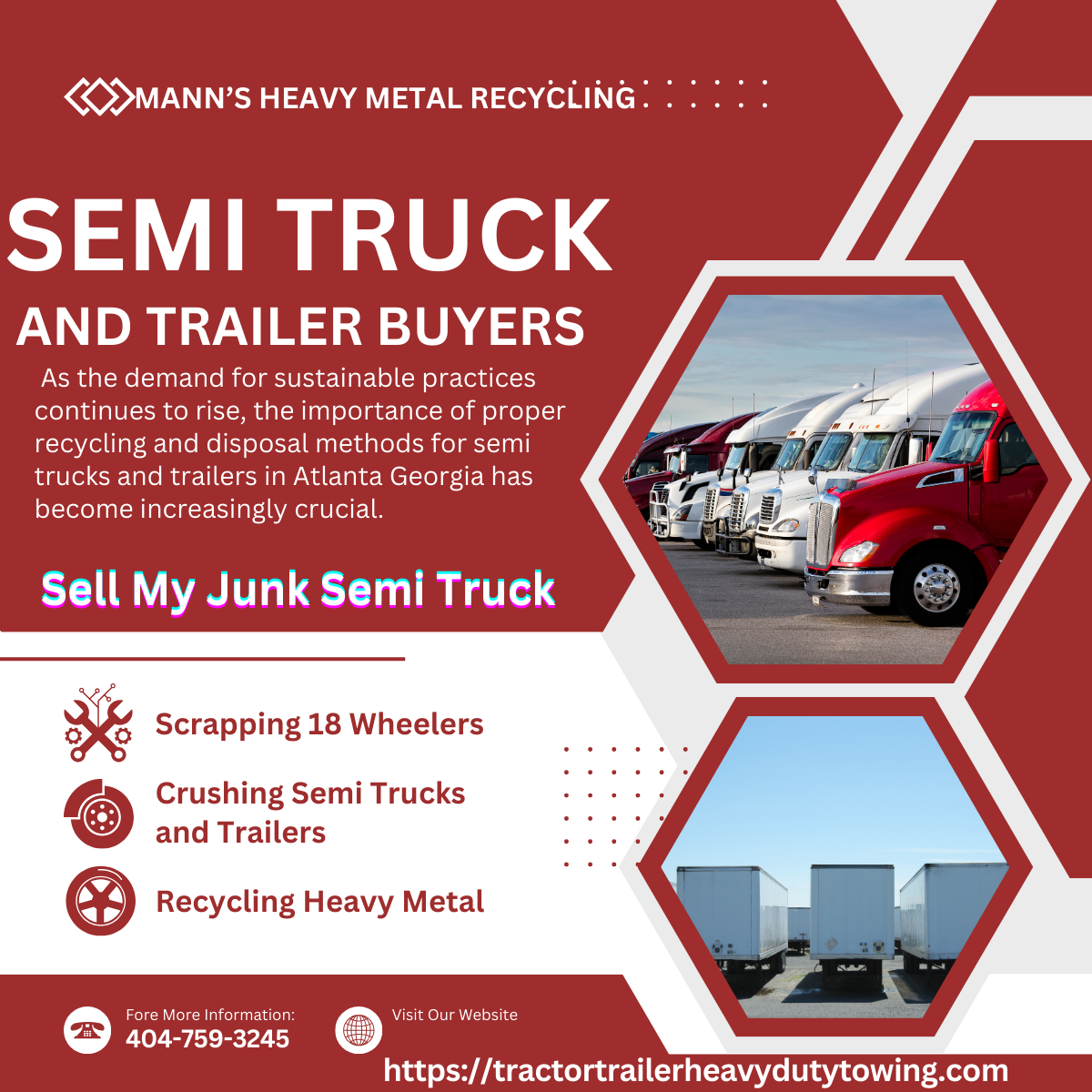Salvage Your Junk Semi Truck - No Title No Problem 2013-2020